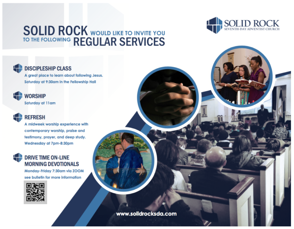 What To Expect – Solid Rock 7th Day Adventist Church